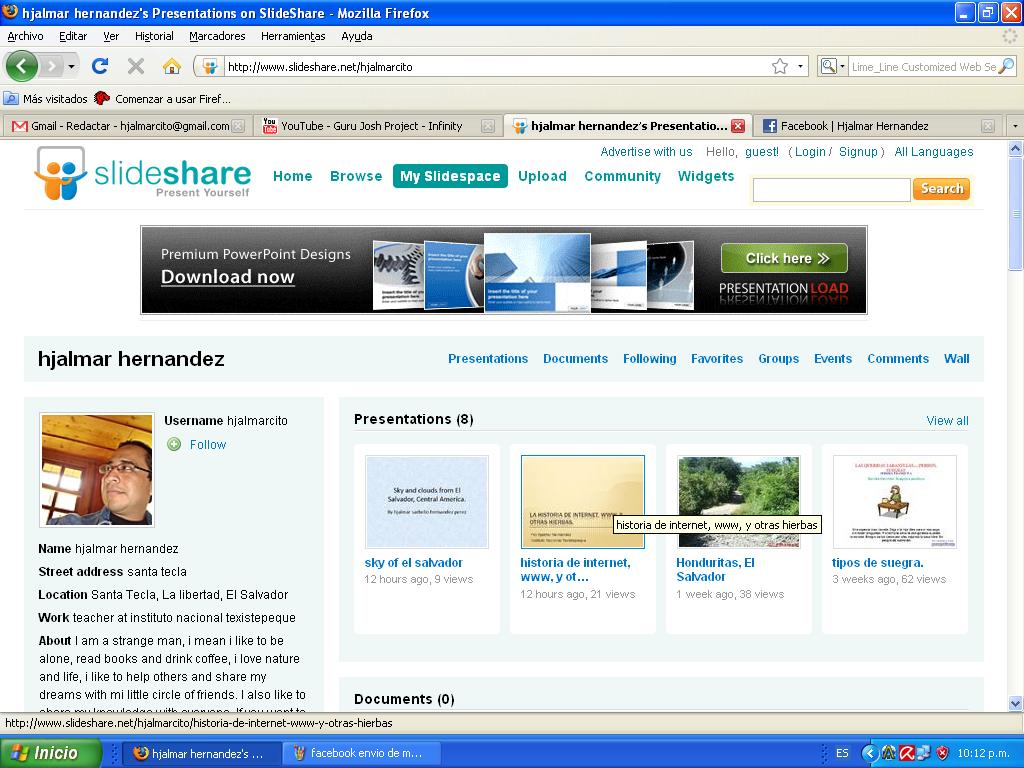 Blogfolio Yeimi Martínez: SLIDESHARE